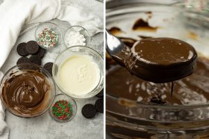 Easy Chocolate Dipped Oreos - Feeding Your Fam