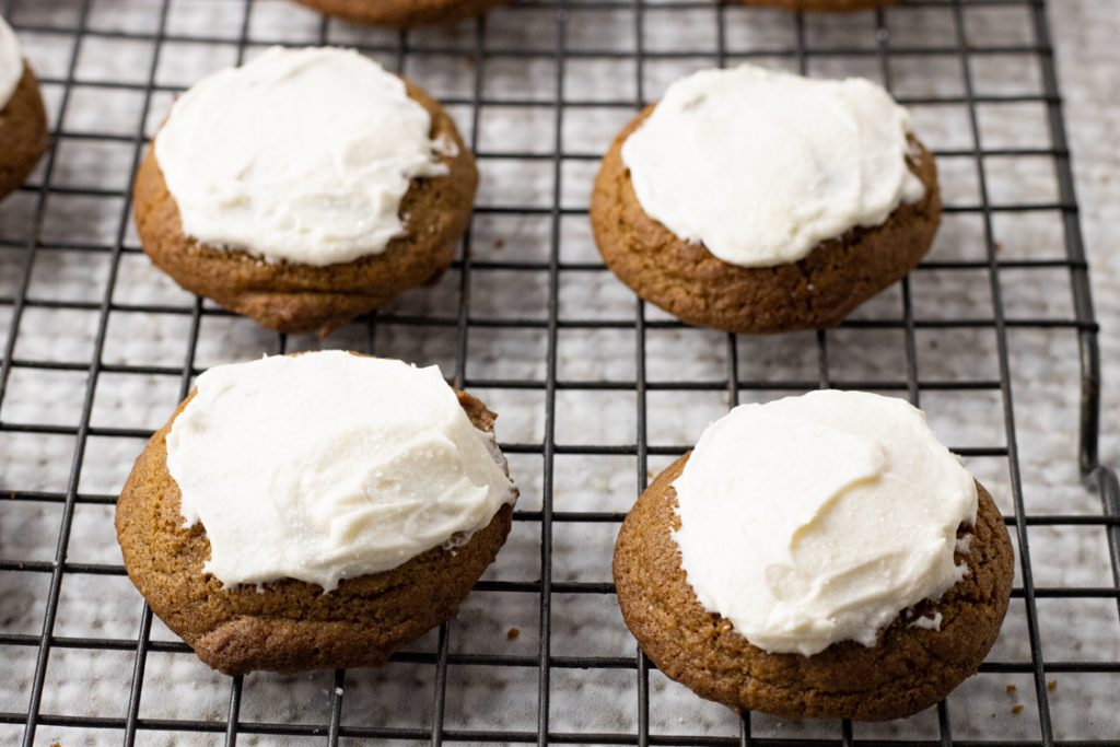 Delicious Ginger Cream Cookies - Feeding Your Fam