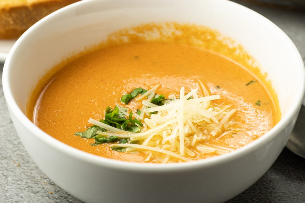 Easy, Homemade Tomato Soup - Feeding Your Fam