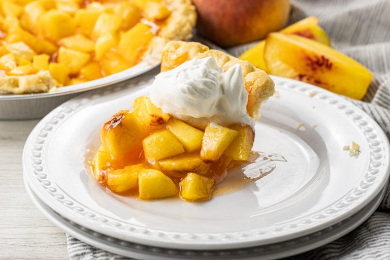 This Peach Jello Pie Is Summer’s Easiest Dessert - Feeding Your Fam