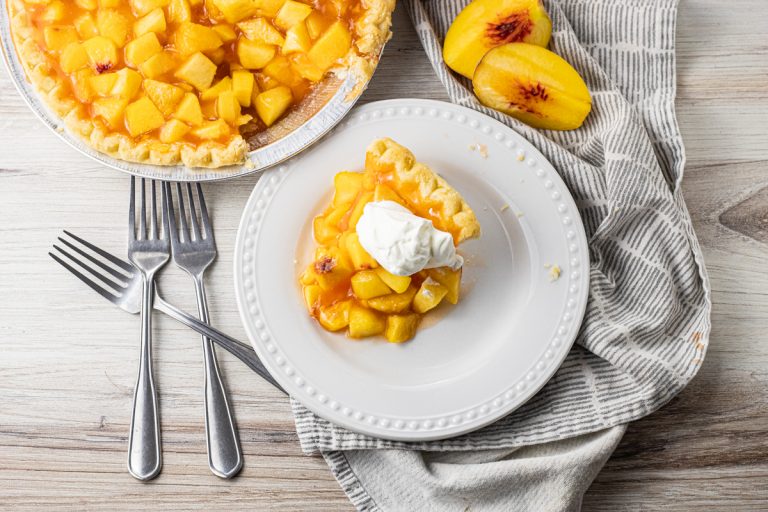 This Peach Jello Pie Is Summer’s Easiest Dessert - Feeding Your Fam