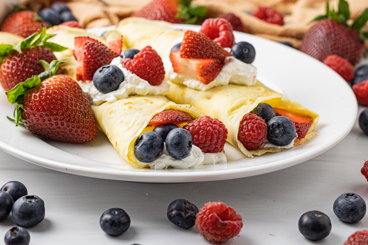 Basic Crepes - Feeding Your Fam