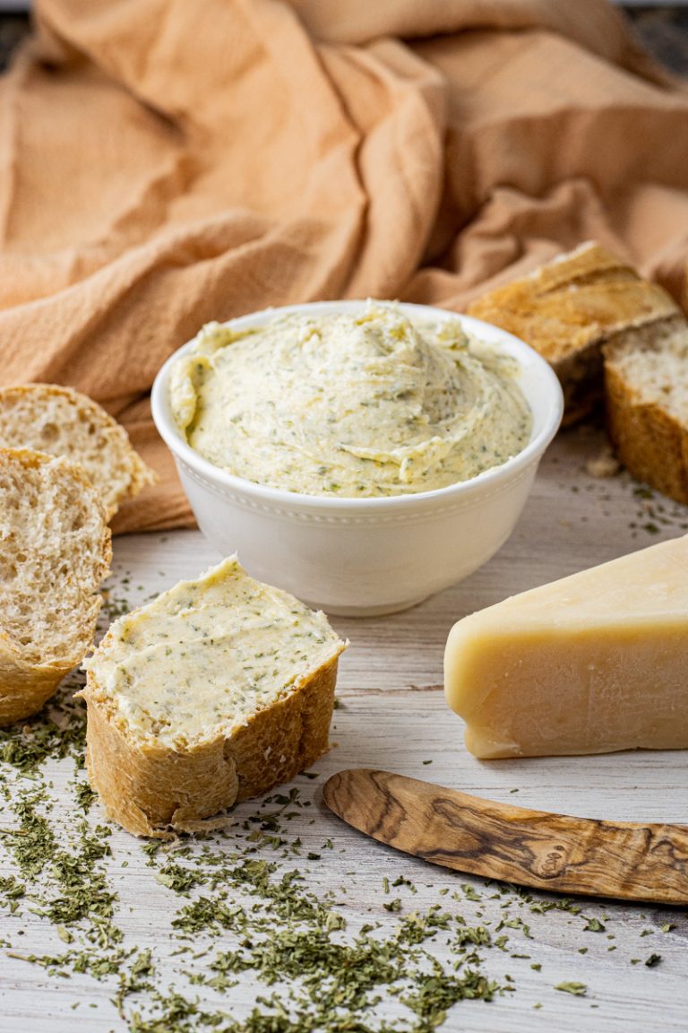 4 Ingredient Garlic Butter Recipe - Feeding Your Fam