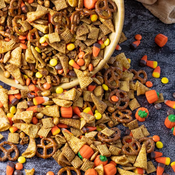 Halloween Chex Mix - Feeding Your Fam