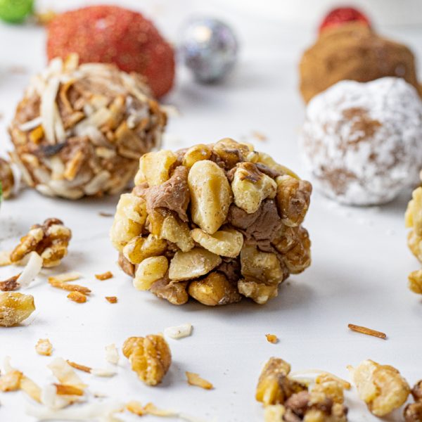 Easy Chocolate Cream Cheese Truffles - Feeding Your Fam