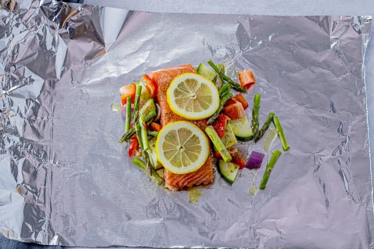 Easy Salmon Foil Packets - Feeding Your Fam