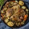 Cast Iron Spatchcock Roast Chicken Recipe-One-Pan Meal - Feeding Your Fam
