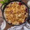 Cast Iron Cherry Pineapple Dump Cake - Feeding Your Fam
