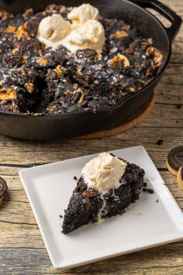 Post Malone Oreo Chocolate Cookie Skillet - Feeding Your Fam